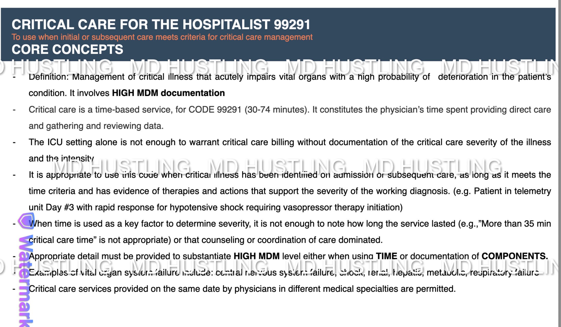 HOSPITALIST Inpatient E/M Services DIGITAL PDF Cards for 2023 99222 ...