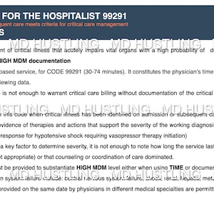 Inpatient E/M Services Cards for 2023 99222-99223-99232-99233-99291 - Etsy
