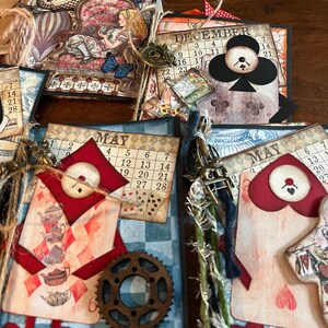 Alice in Wonderland Handmade Card Set #4 - Etsy