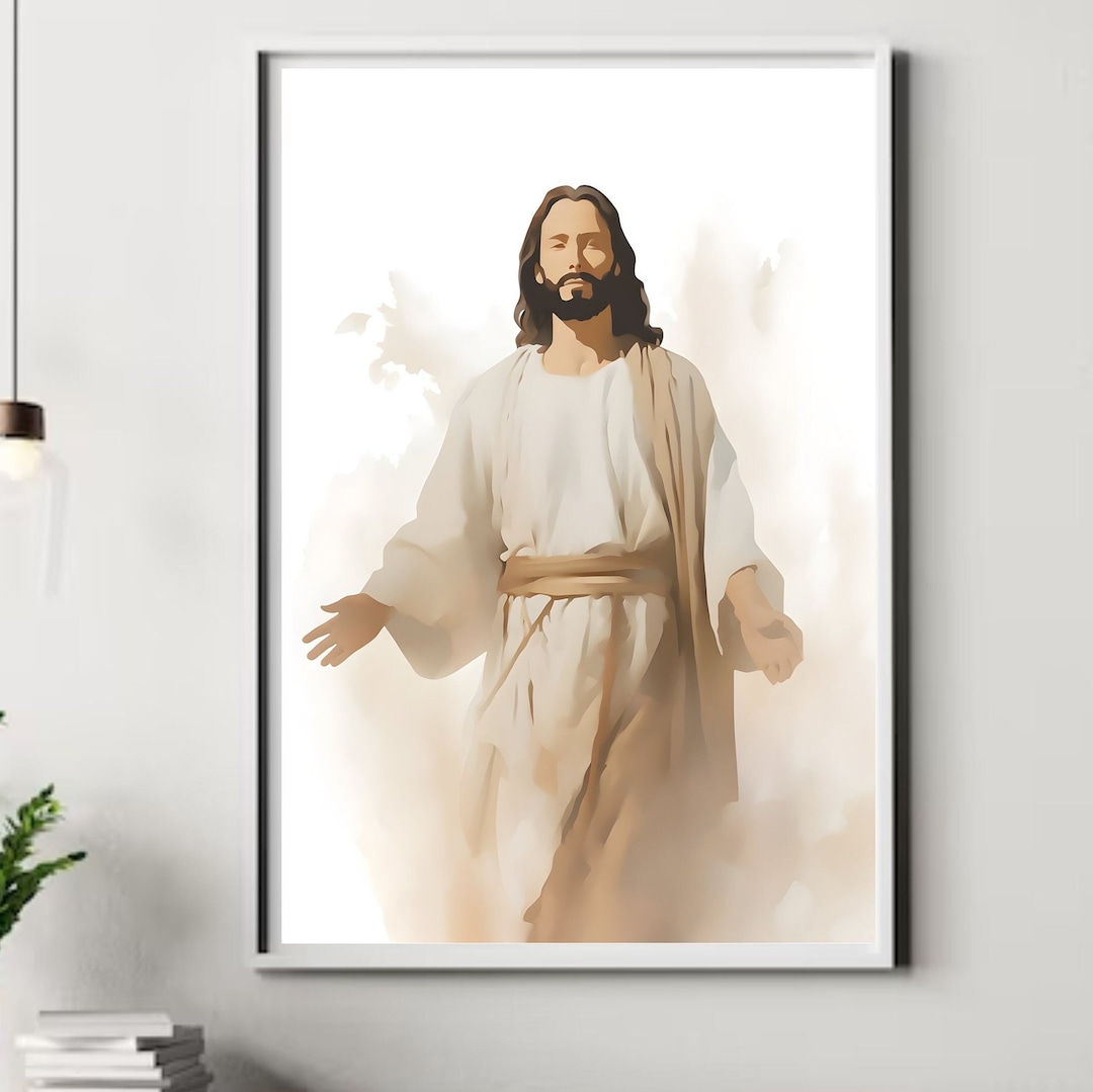 Christ's Embrace, Jesus Portrait, Jesus Painting, Jesus Art, Jesus Wall ...