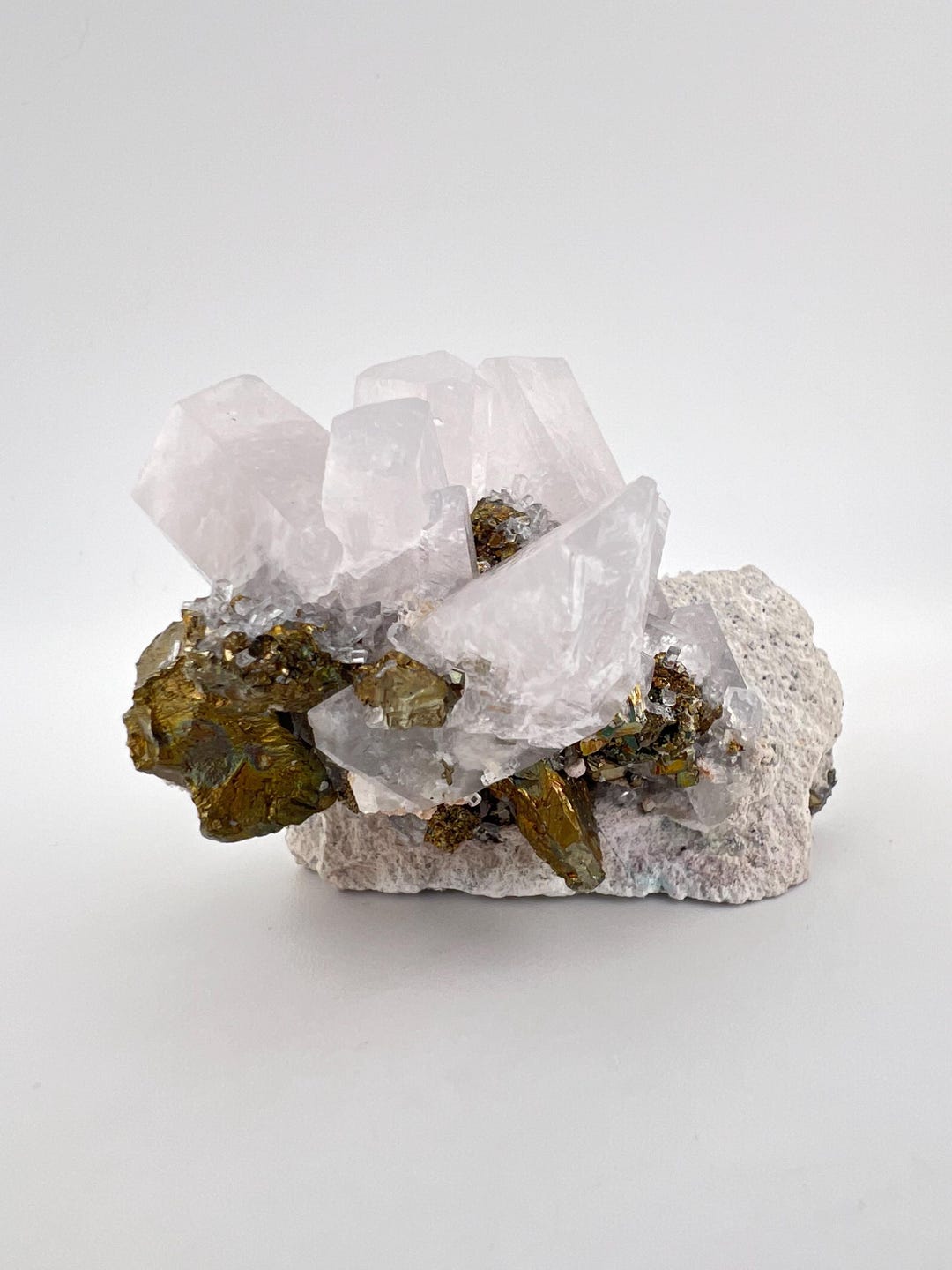 Mangano Calcite Crystal Cluster (huanzala Mine, Peru) -- 89g, Uv ...