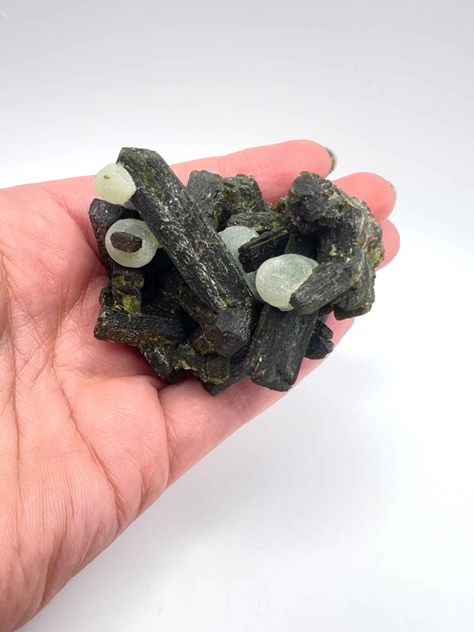 Botryoidal Prehnite and Epidote Specimen kayes Region, Mali 101g - Etsy