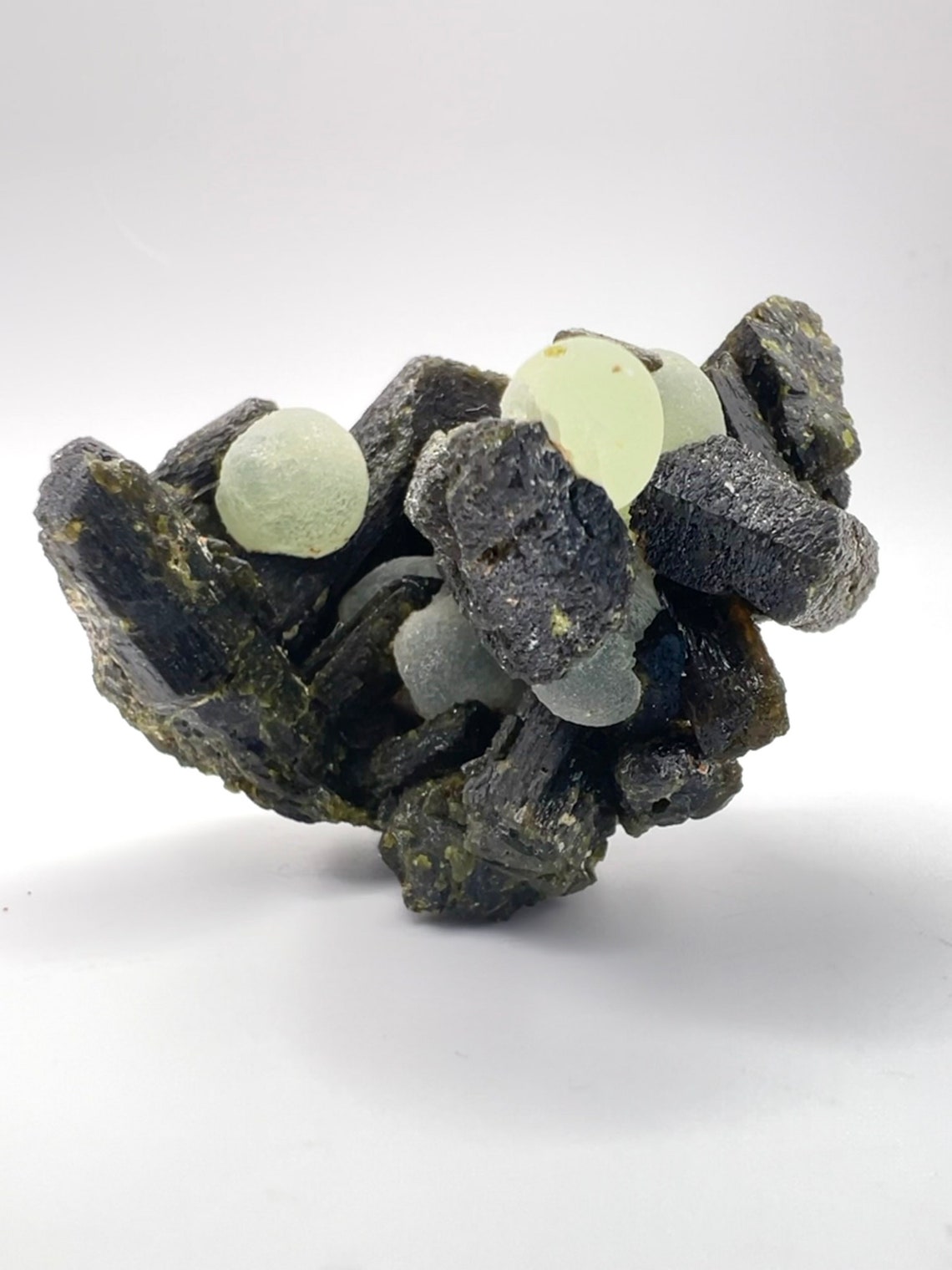 Botryoidal Prehnite and Epidote Specimen kayes Region, Mali 101g - Etsy