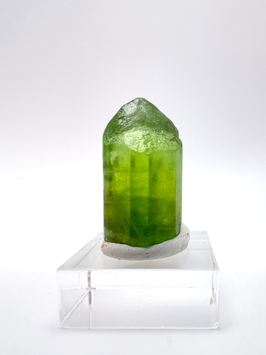 Gemmy Peridot Specimen (pakistan) -- 9.77g (48.85 Carats), With Epidote ...