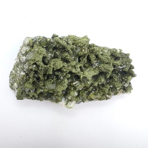 Forest Epidote With Quartz Specimen (turkey) – 186g, Super Sparkly and ...
