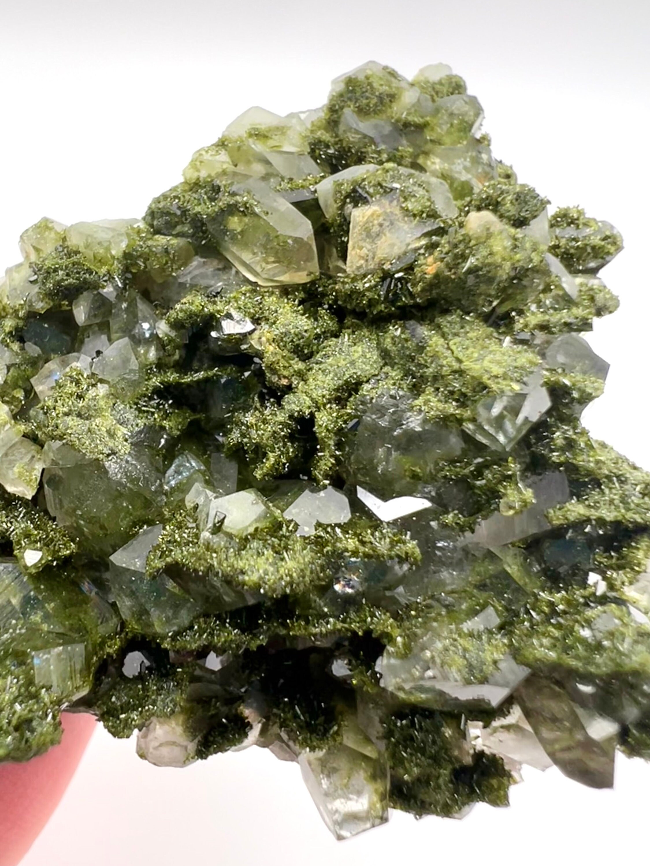 Forest Epidote With Quartz Specimen (turkey) – 91g, Super Sparkly and ...