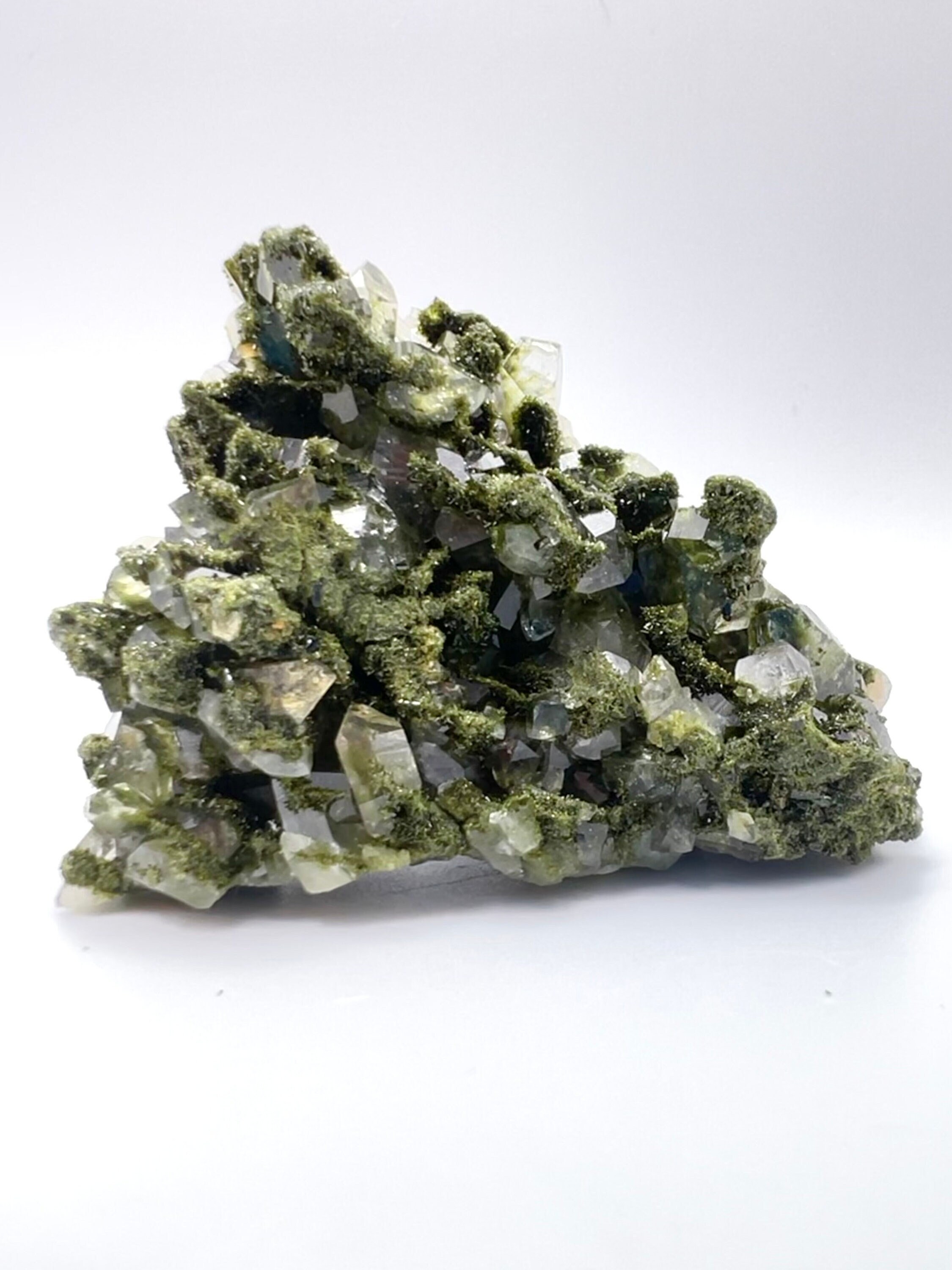 Forest Epidote With Quartz Specimen (turkey) – 91g, Super Sparkly and ...