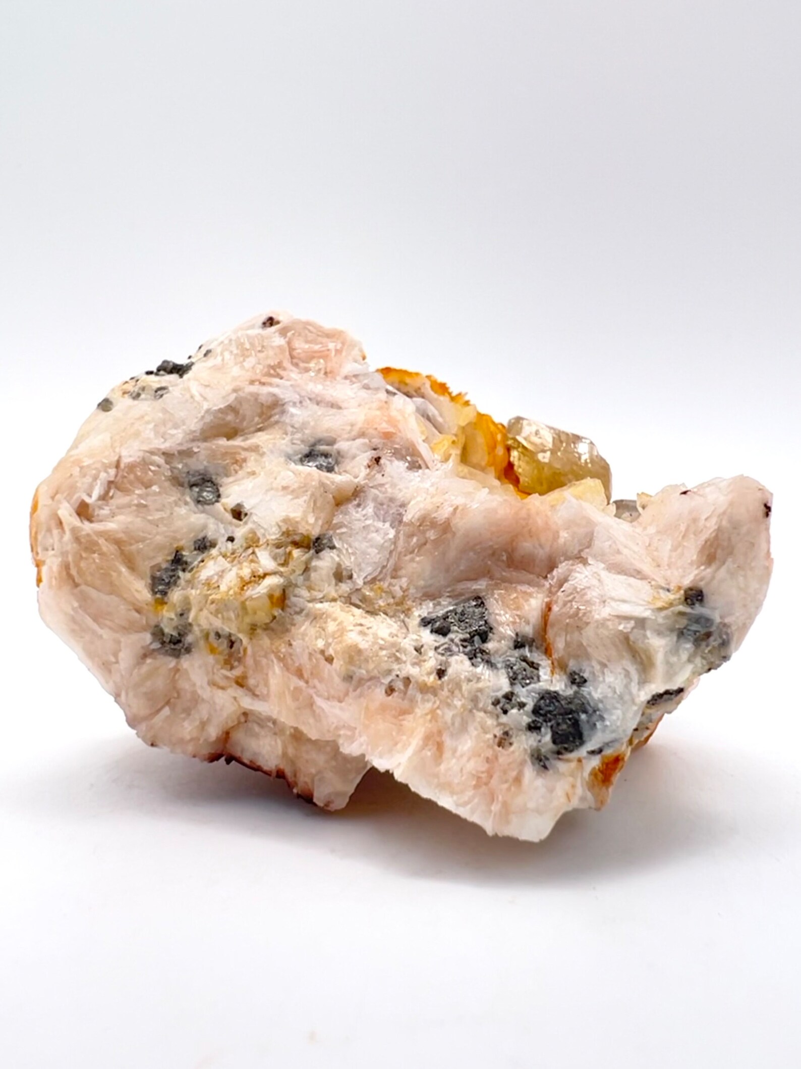 Cerrusite With Barite Specimen (mibladen Mining District, Midelt ...