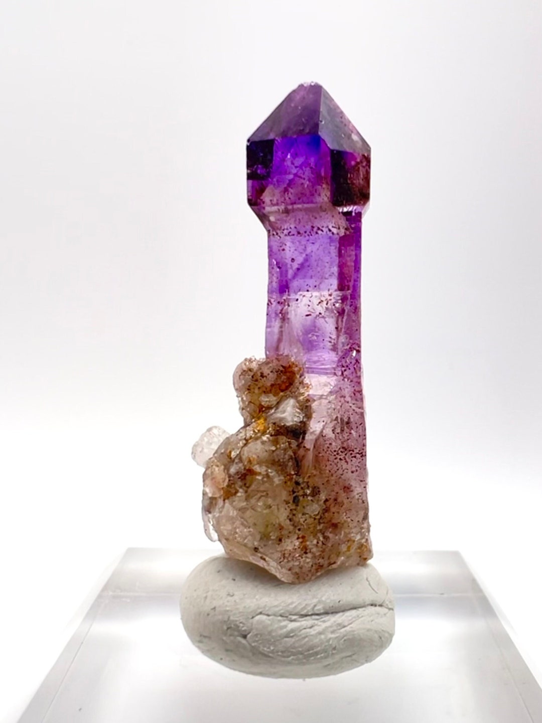 Shangaan Amethyst Crystal Scepter Specimen (chibuku Mine, Mateke ...
