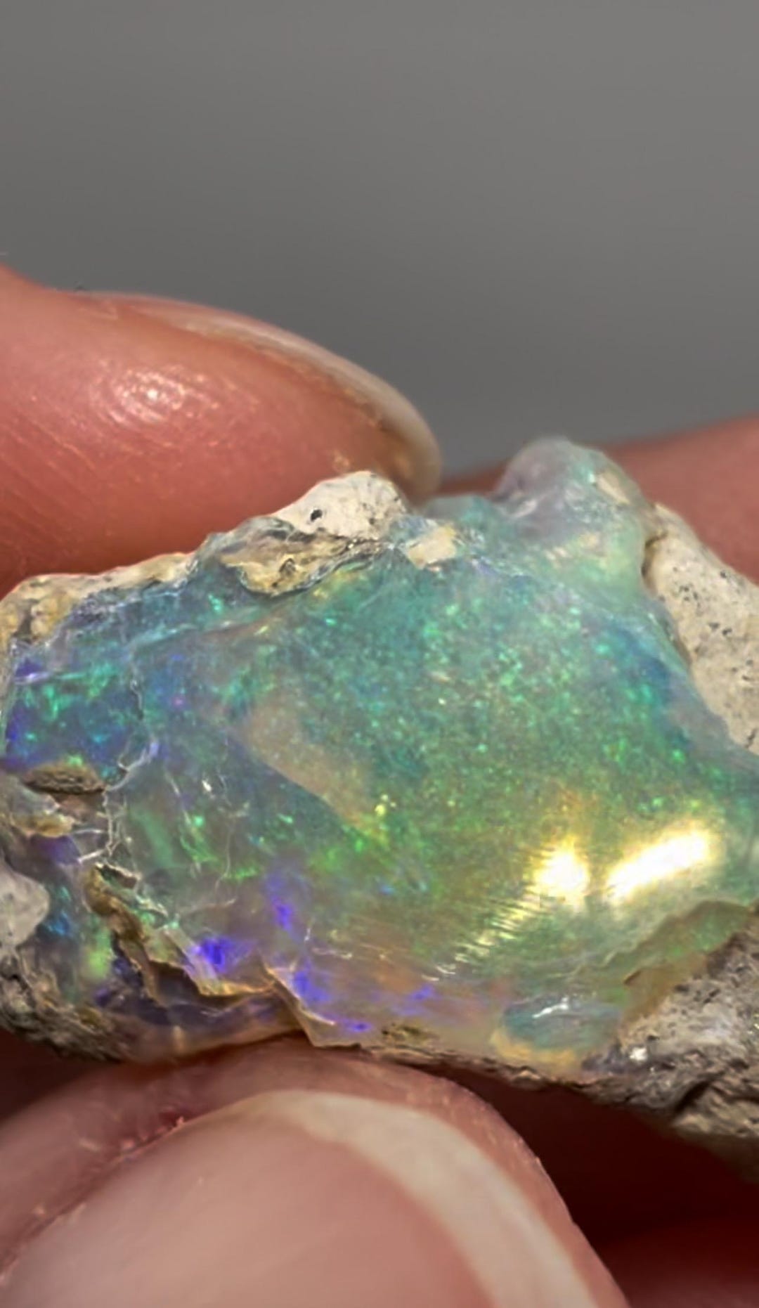 Natural Welo Opal (welo, Ethiopia) - 3.1g - Etsy