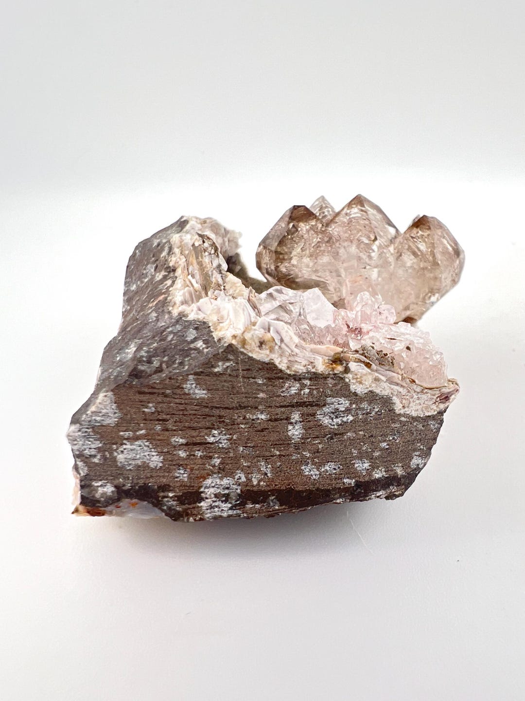 Quartz Flower on Matrix (gobogobos, Brandberg District, Namibia) - 77g ...
