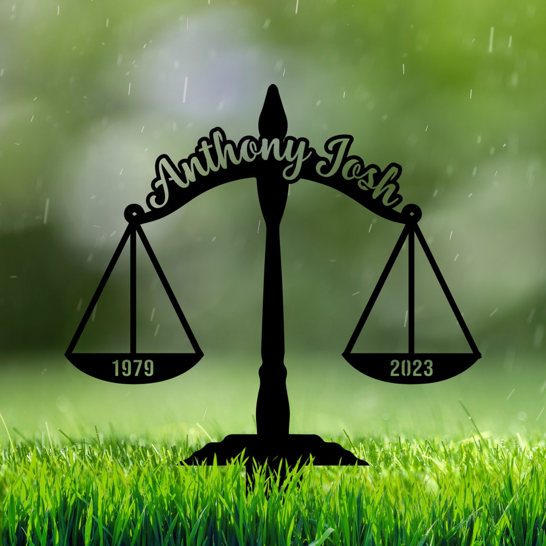 Custom Paralegal Metal Plaques, Memorial Plaques for Lawyer, Law ...