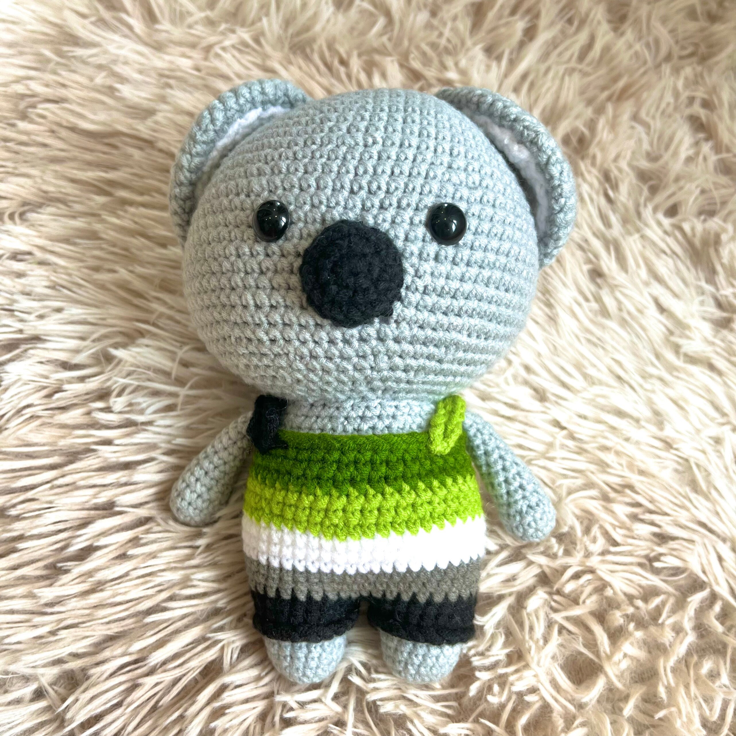 Koala LGBT Doll - Custom Rainbow Crochet Doll - Doll LGBTQ+ Koala ...