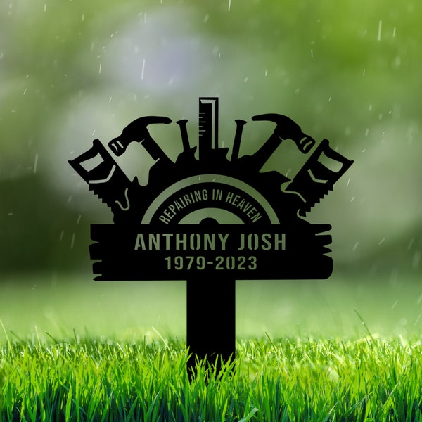 Dad Memorial Stake Tools - Etsy