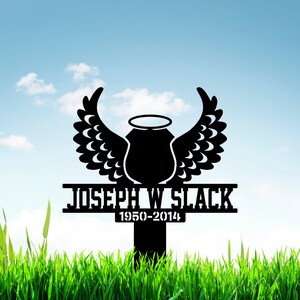 Police Officer Memorial Plaque Custom, Policeman Sympathy Grave Marker ...