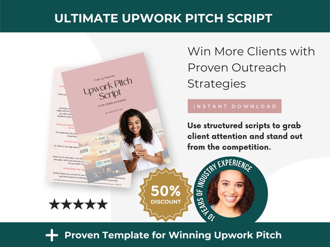 Ultimate Upwork Pitch Script, Freelancer Outreach Guide, Upwork ...