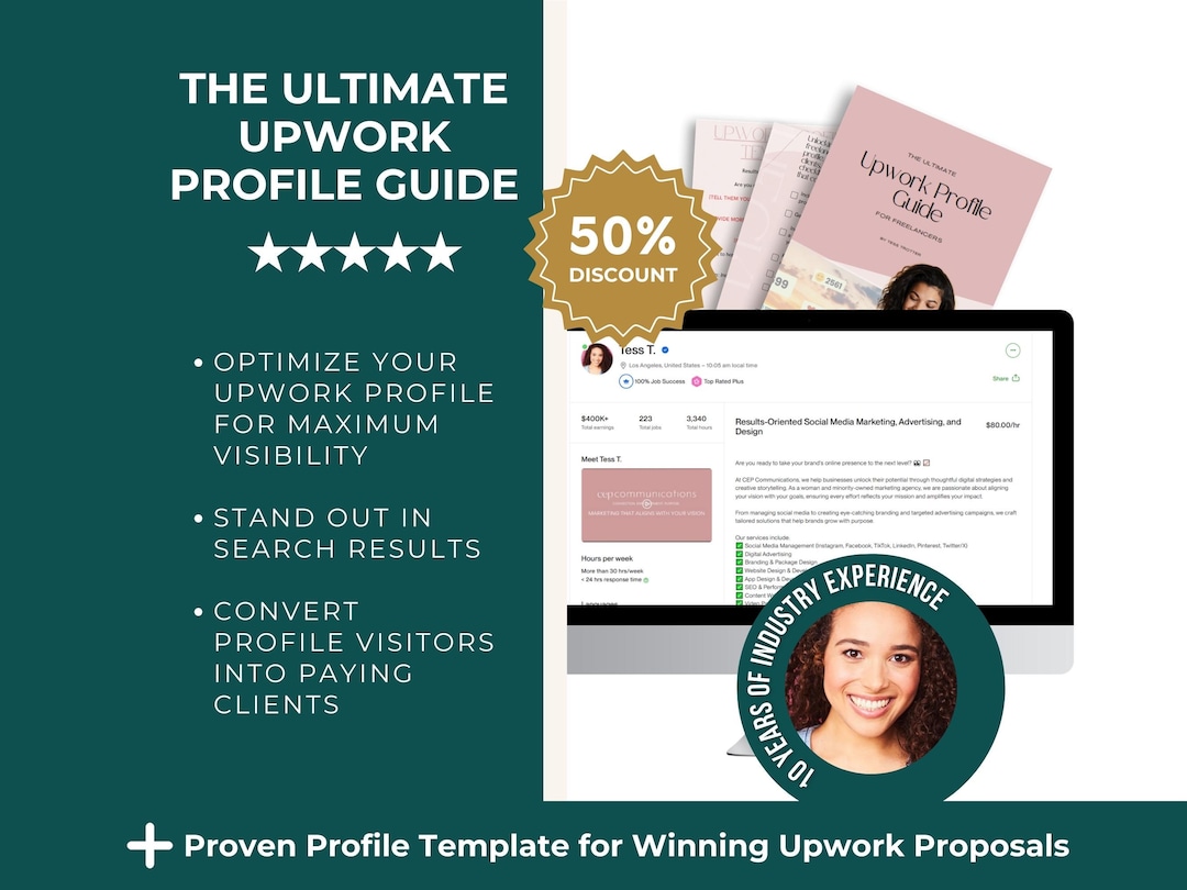 Ultimate Upwork Profile Template, Freelancer Resume Guide, Work From ...