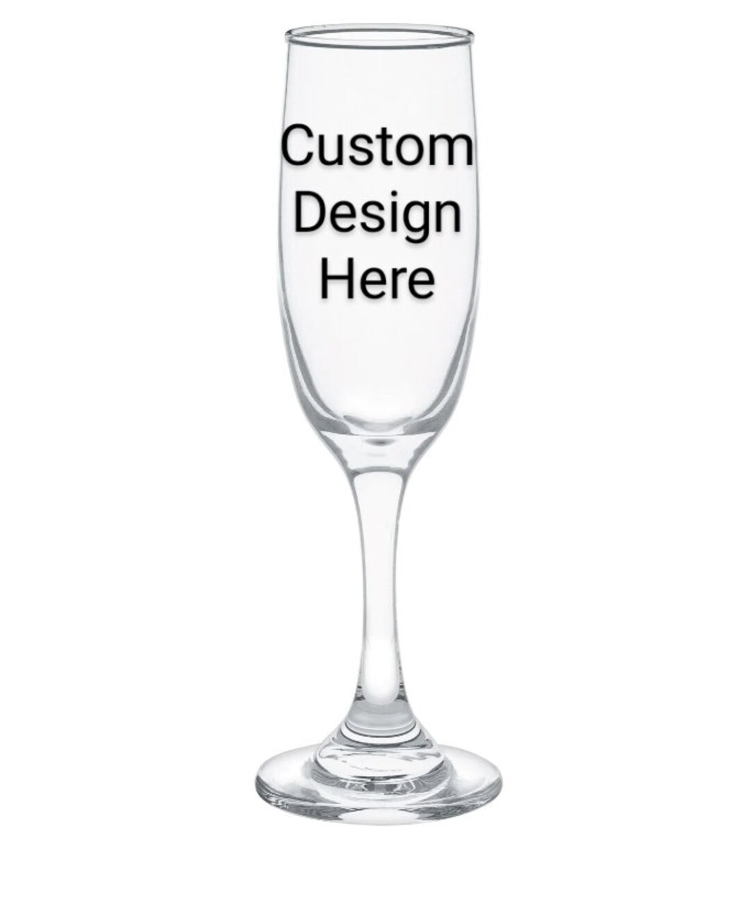 Personalized Champagne Glasses Set Of 2 Etsy