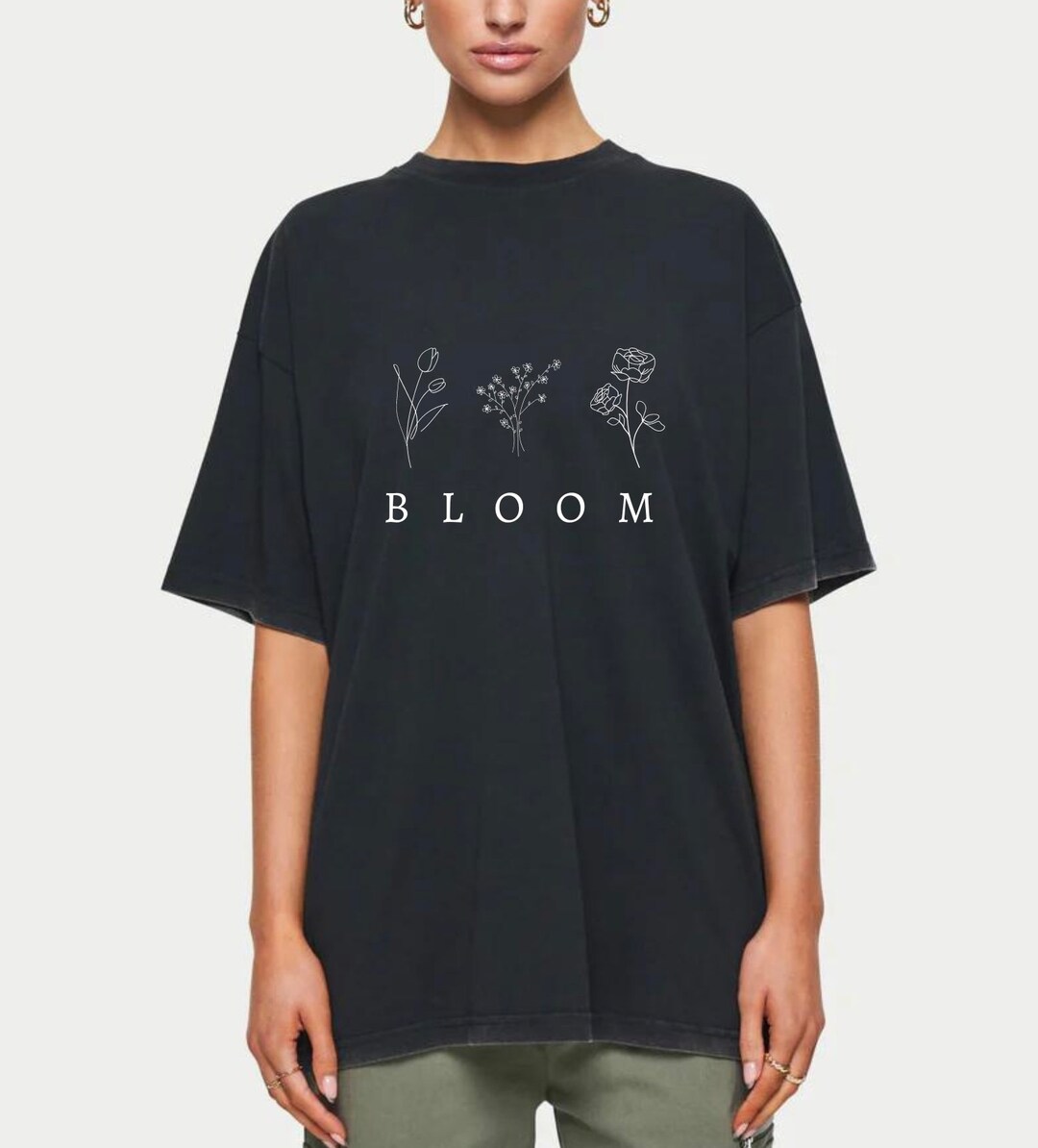 Oversized Cute Graphic Tees - Etsy