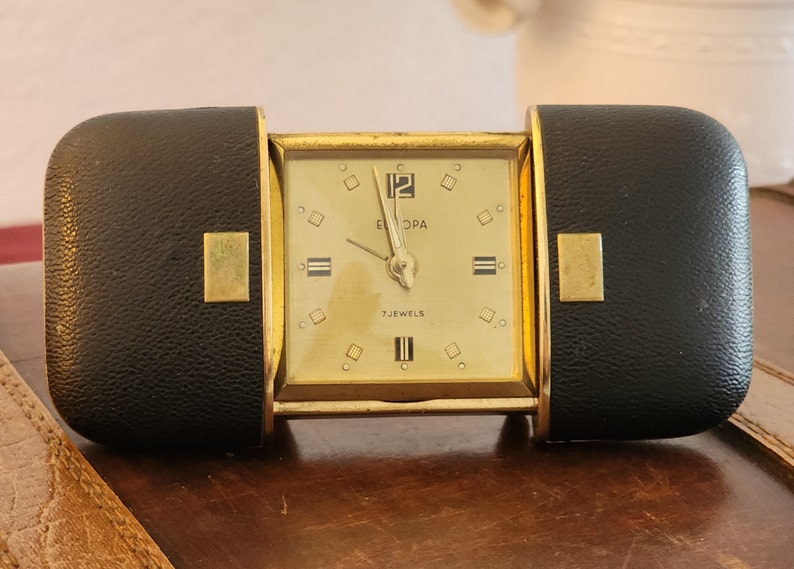Very Beautiful Travel Alarm Clock, Signed Europa, 7 Jewels. Alarm Clock ...