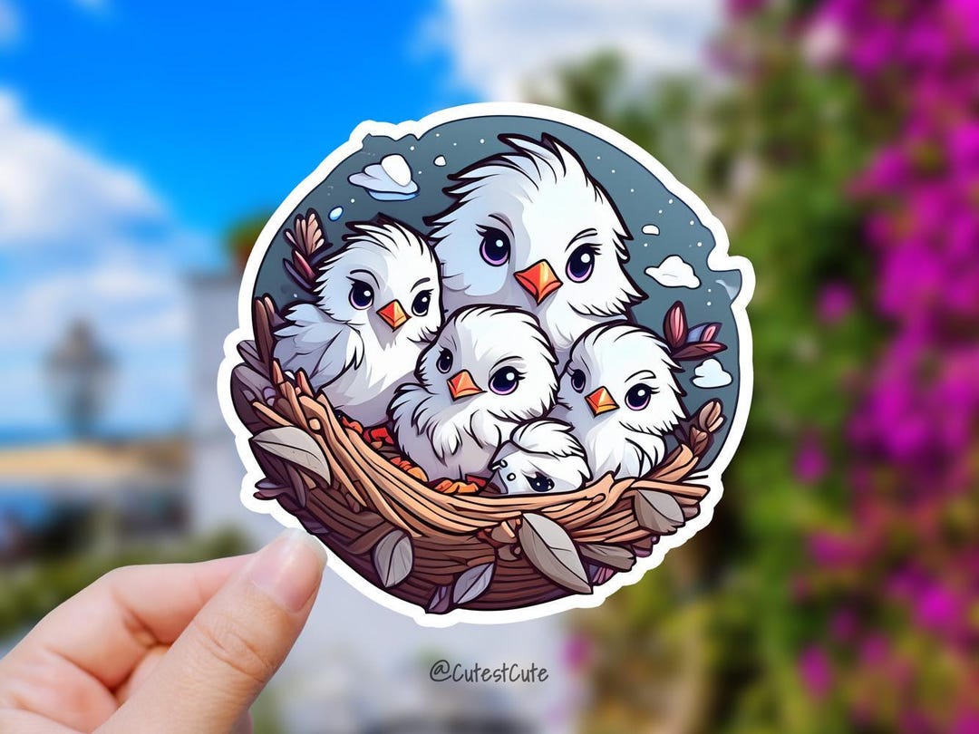 Cute Chucks Sticker Vinyl, Huddle , Funny Chucks Sticker for Laptop ...