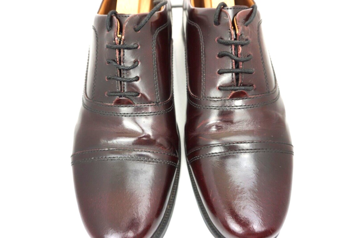 Clarks Collection Men's Brown Leather Shoe UK 8H Lace up Oxblood ...