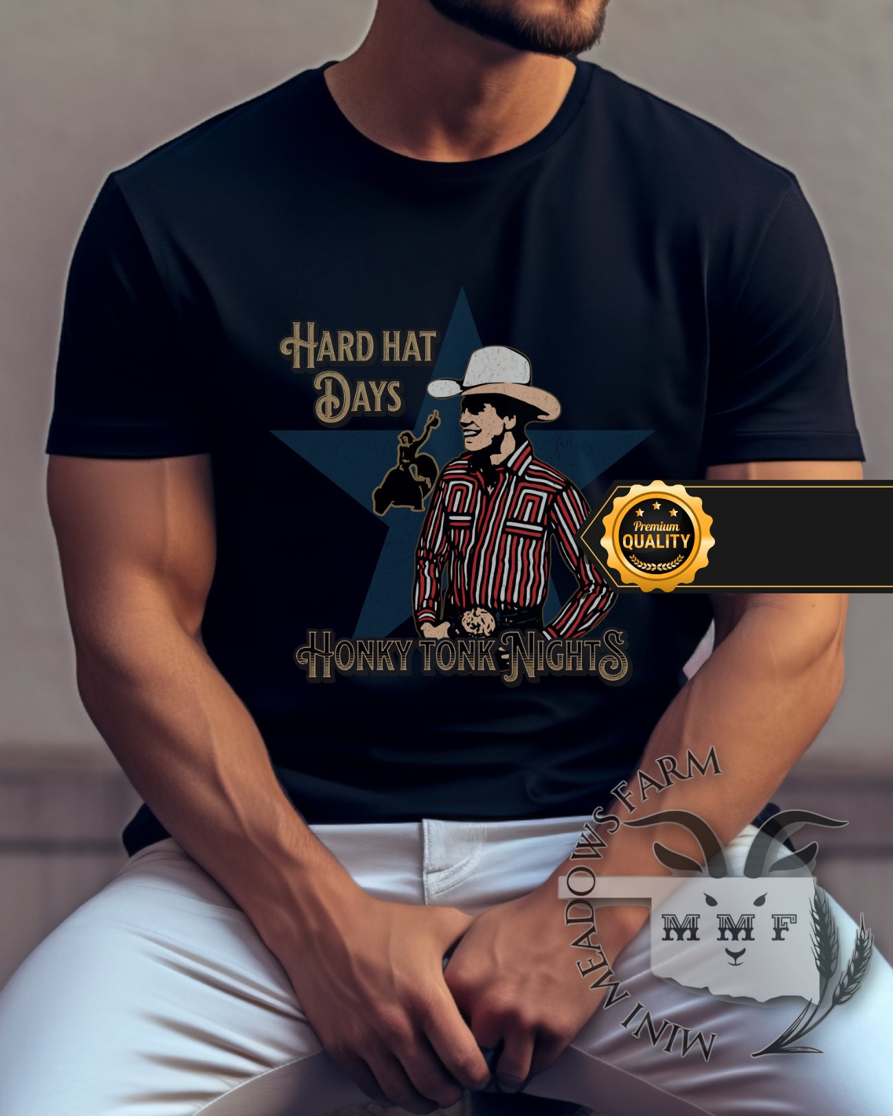 Urban Cowboy Shirt, Comfort Colors, Mens Vintage Country Shirts, Retro ...