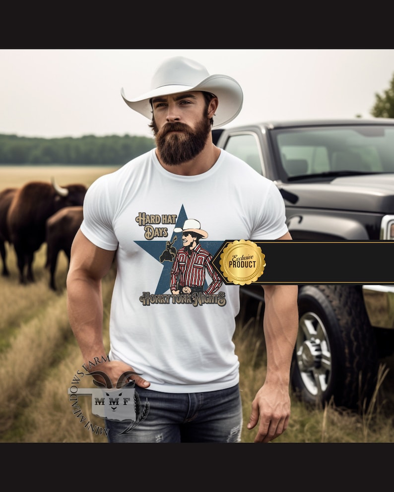 Urban Cowboy Shirt, Comfort Colors, Mens Vintage Country Shirts, Retro ...