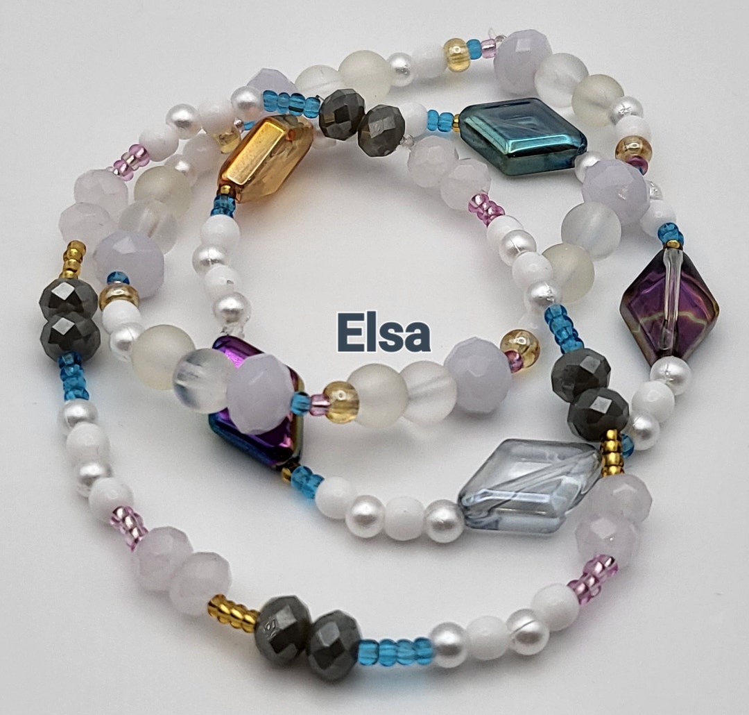 Disney Princess Themed Stretch Bead Bracelets - Sold in Sets of 3 - Etsy