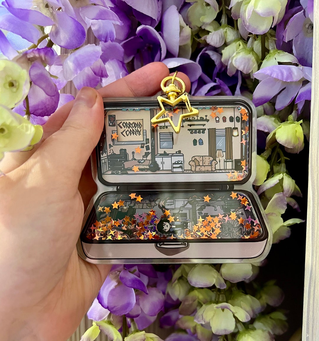 Eddie Munson Polly Pocket Keychain PREORDER Stranger Things - Etsy