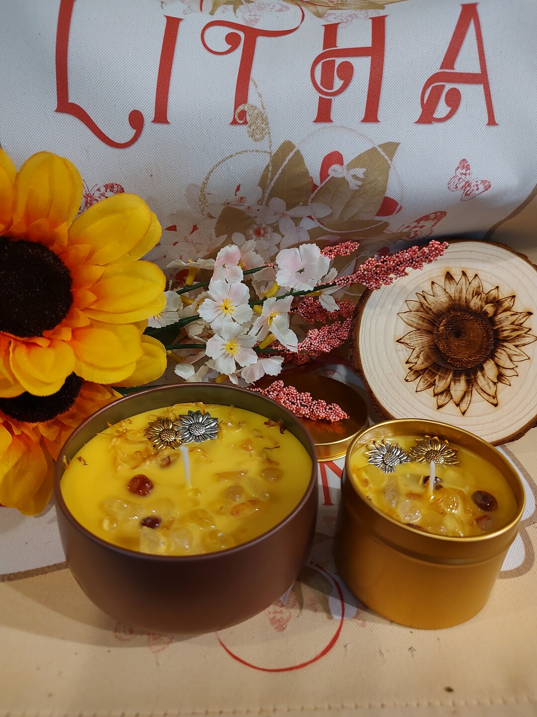 LITHA CANDLE, Summer Solstice - Etsy