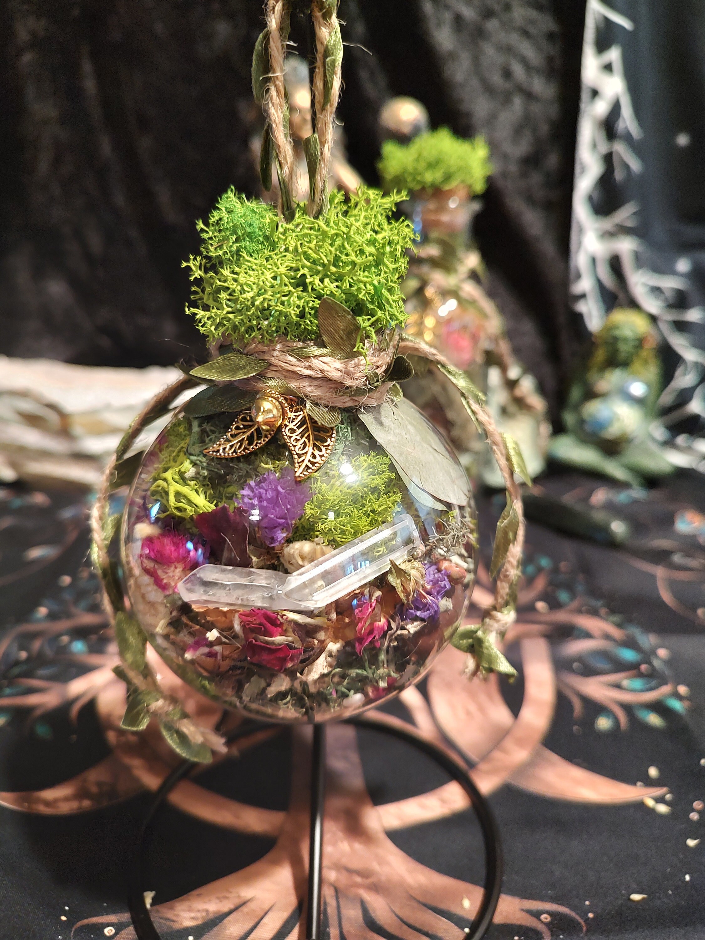 Goddess Collection Witch Bottle Witch Ball Gaia Yemaya - Etsy