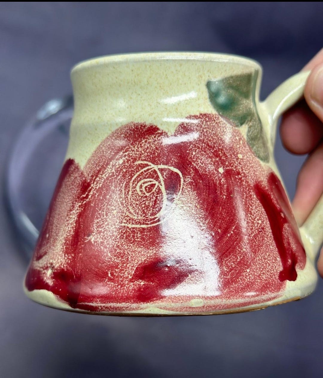 Art Pottery by Paragon Pottery Rose Floral Glaze Makers Mark Stamp - Etsy