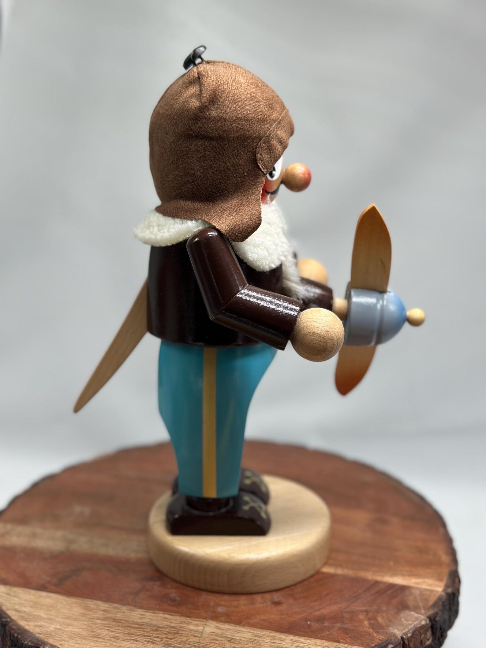 Vintage Steinbach Nutcracker Aviator Pilot 10" German Volkskunst - Etsy