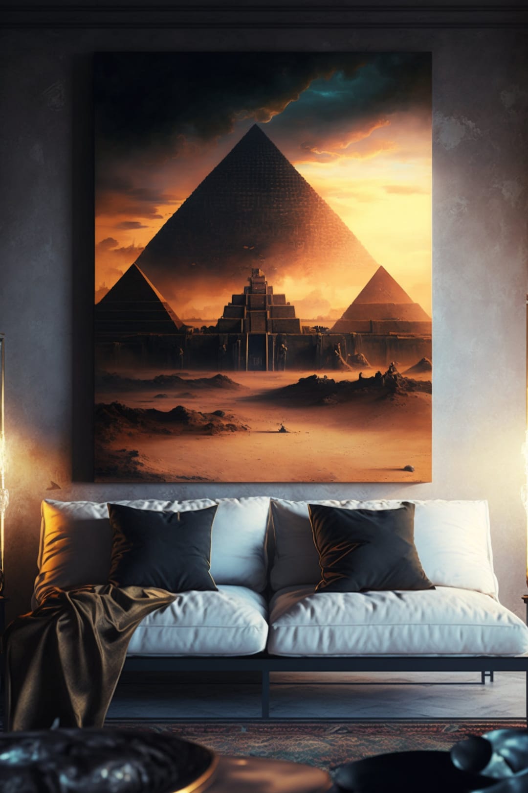 Ancient Pyramids | Digital Wall Art | Download | Printable Art - Etsy
