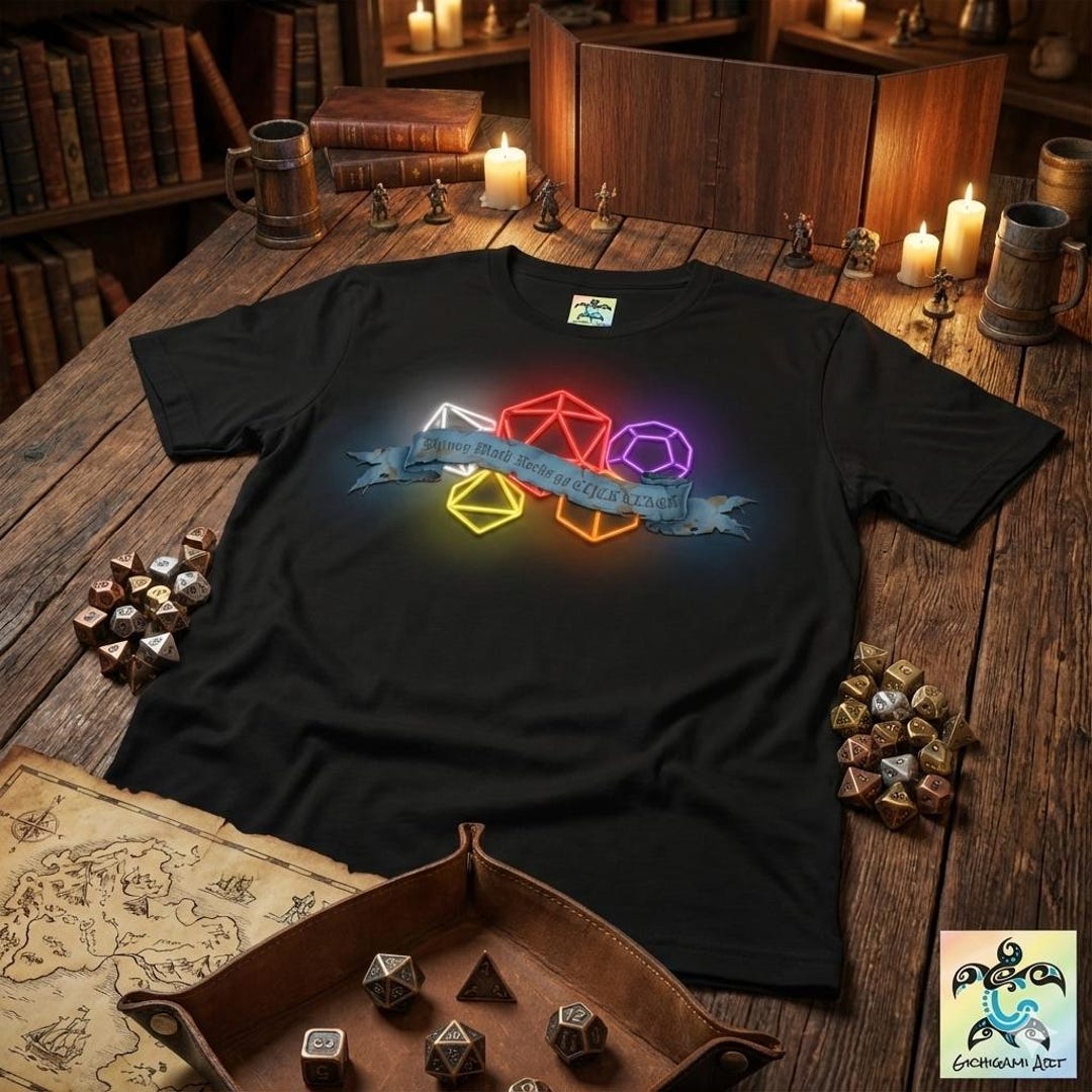 Shiney Math Rocks Go Click Clack | the Official Dice Goblin Uniform ...
