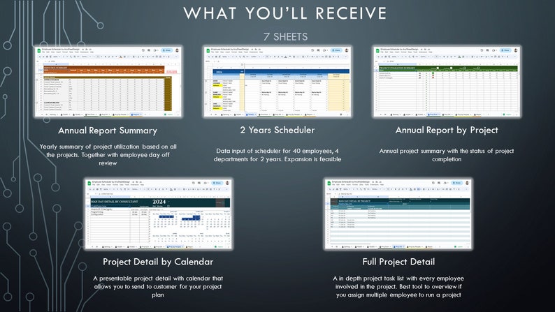 The Most Complete Business Use Employee Scheduler With Google Sheets ...