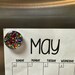 Multi-colored Glitter Glass Magnet- Set of 4 - Etsy