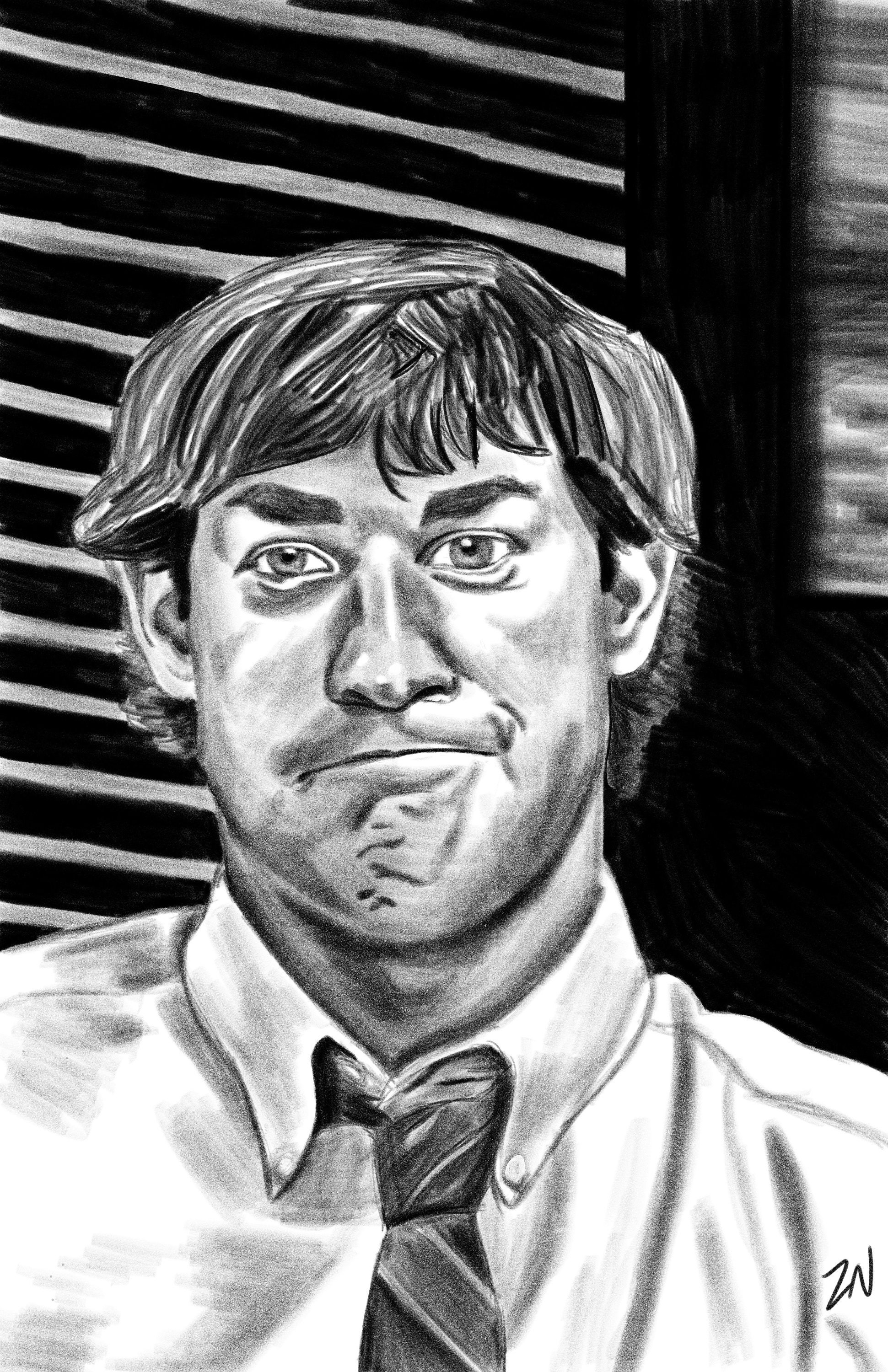 Jim Halpert Drawing