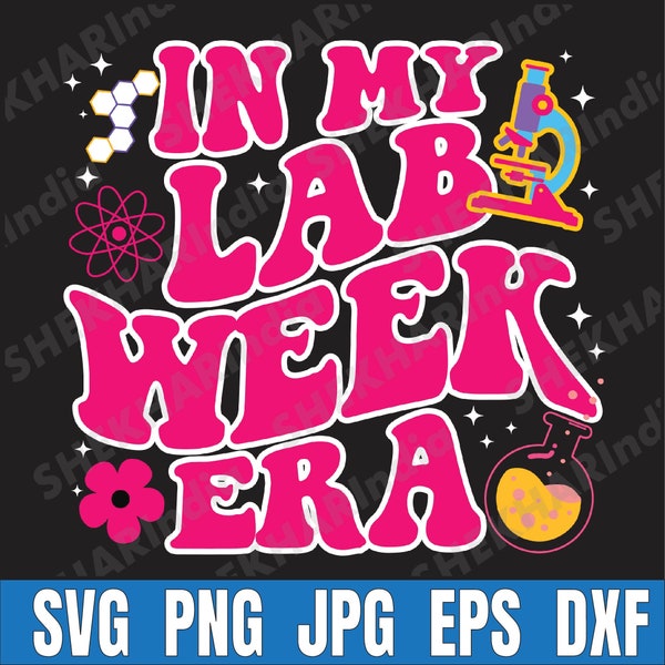 Lab Week Svg - Etsy