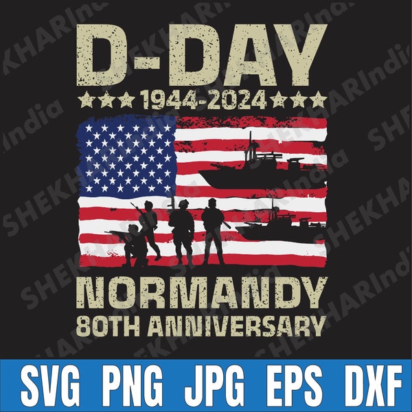 D Day 80th Anniversary Svg - Etsy