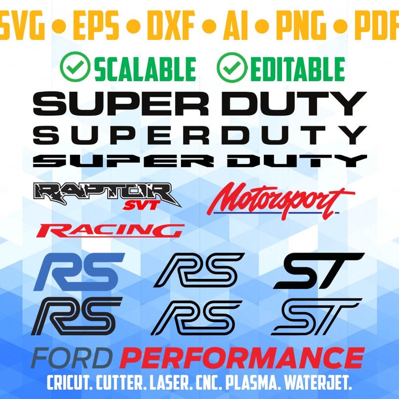 Ford St Racing Sticker - Etsy UK