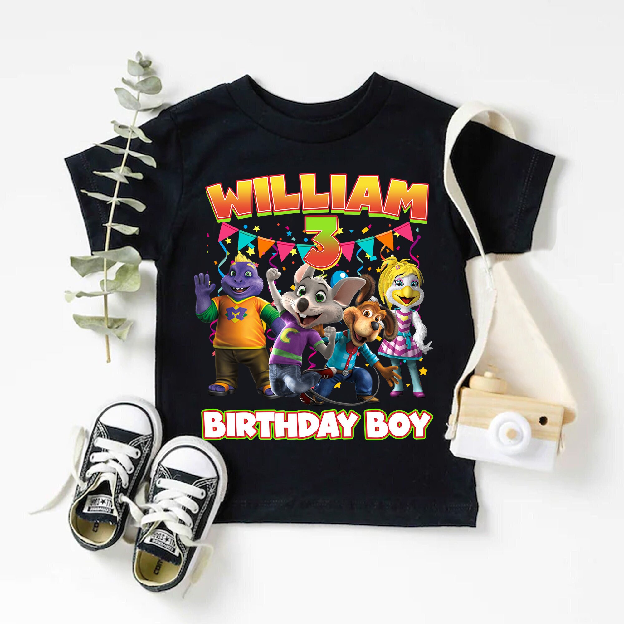 Chuck E Cheese Birthday Shirt Personalized Chuck E Cheese - Etsy