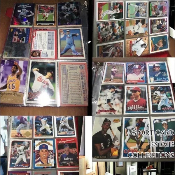 Baseball Card Lot - Etsy