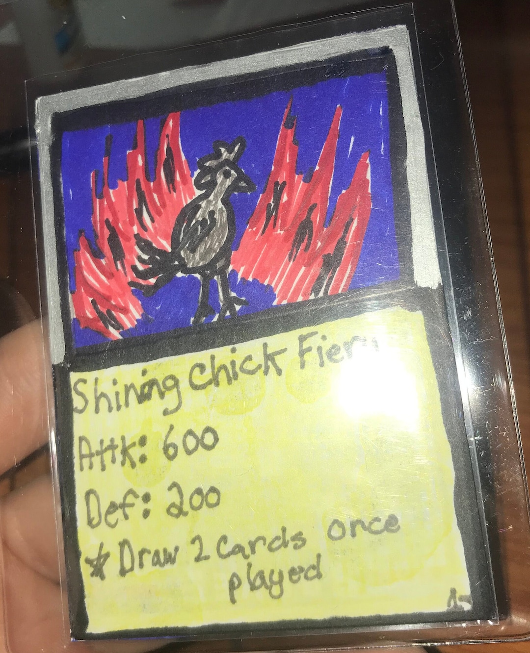 One-of-a-kind Shining Chick Fiery Wrennymoo New Prototype TCG Pokémon ...