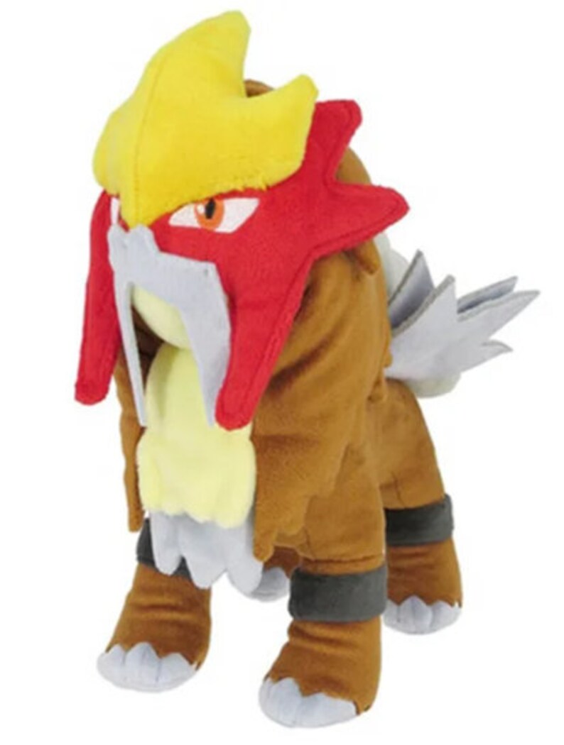 Rare Entei Legendary Pokemon Custom Plushy Pokemon Center Style ...