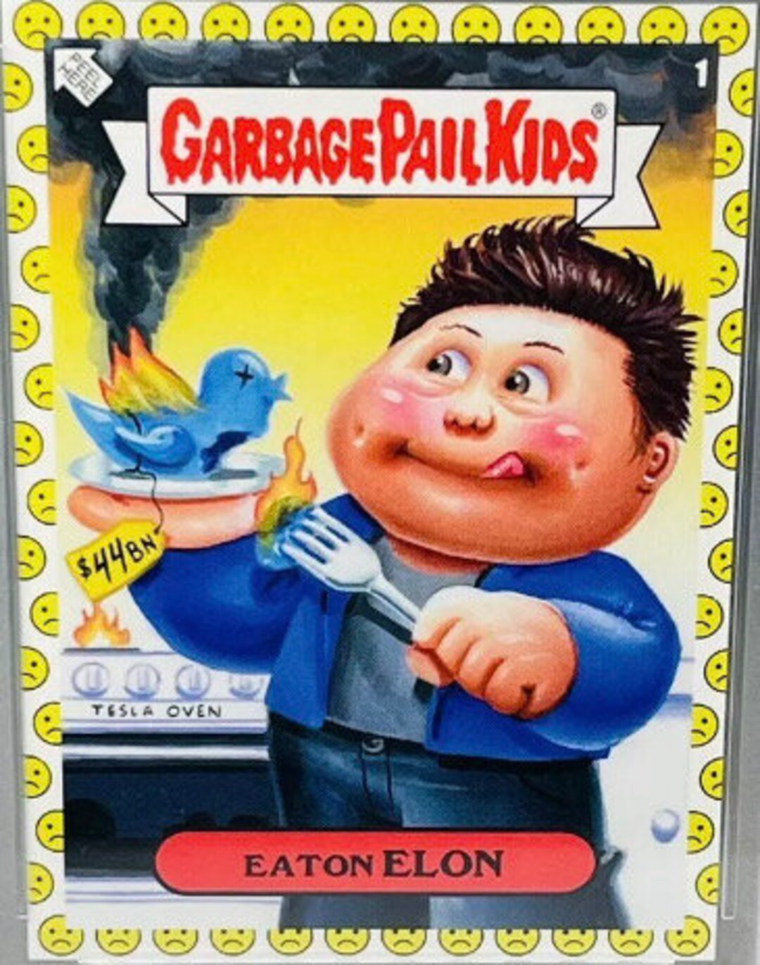 2022 GPK Eaton Elon 1 FANMADE RP Custom Card Mint toploaded - Etsy