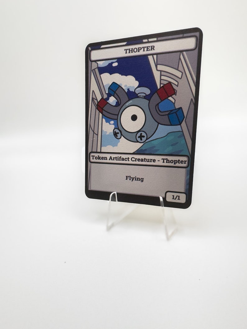 Magic the Gathering X Pokémon Custom Metallic Tokens - Etsy