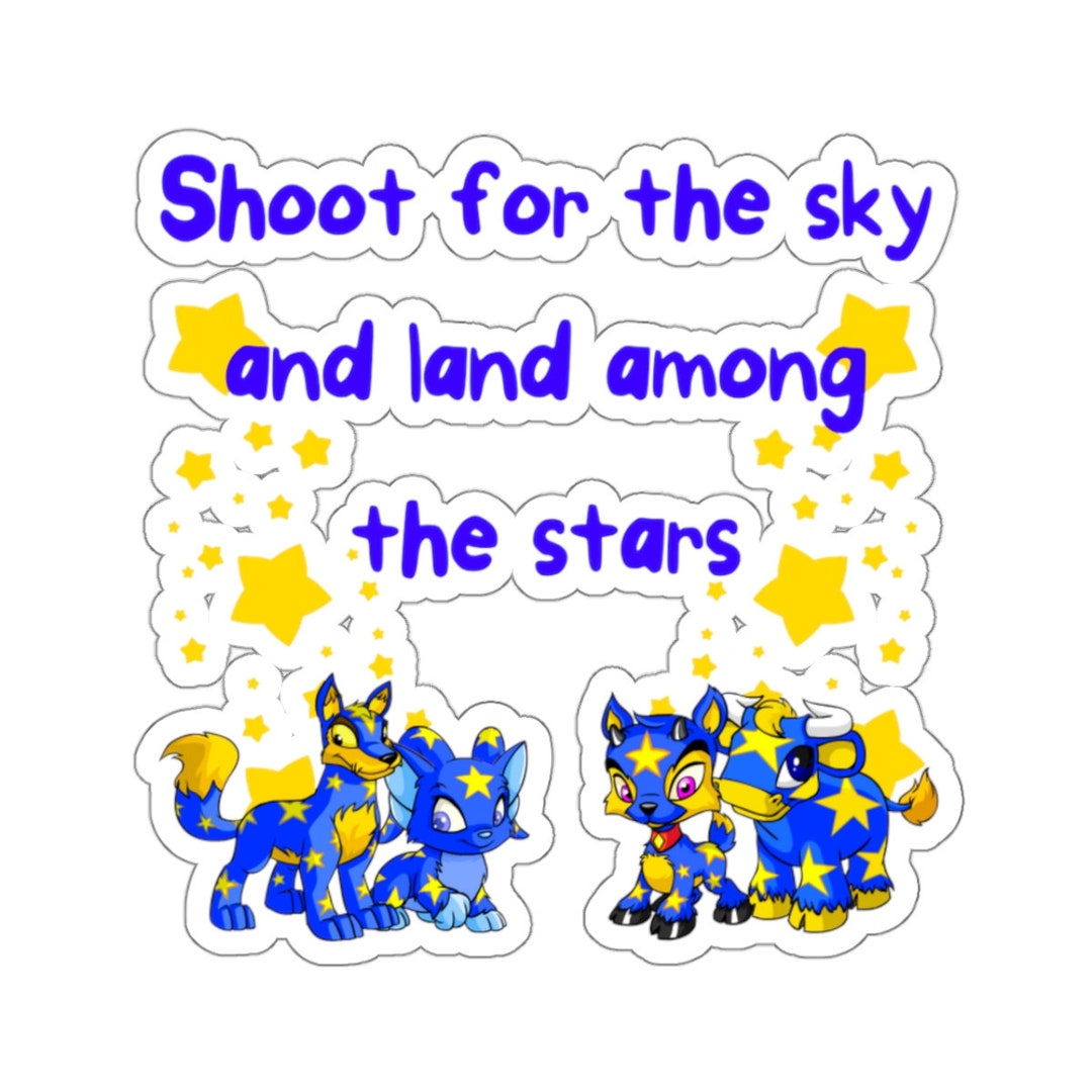 Neopets Shoot for the Stars and Land Among the Stars Kau Meerca Lupe ...