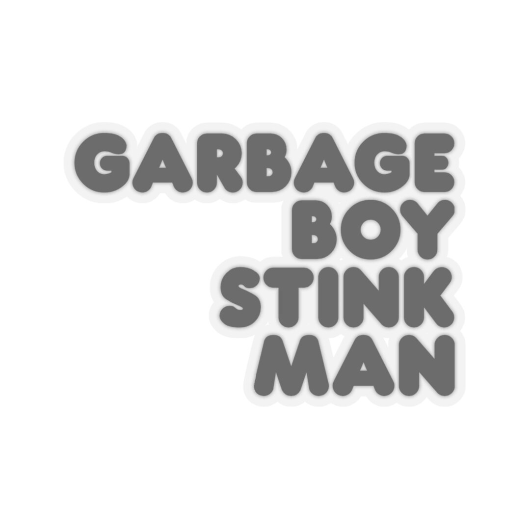 Garbage Boy Stink Man Mcelroy Monster Factory MBMBAM Sticker - Etsy